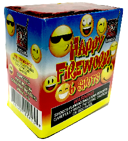 Happy 6 Shot | Happy 4th of July from Pyro Pete's Fireworks!